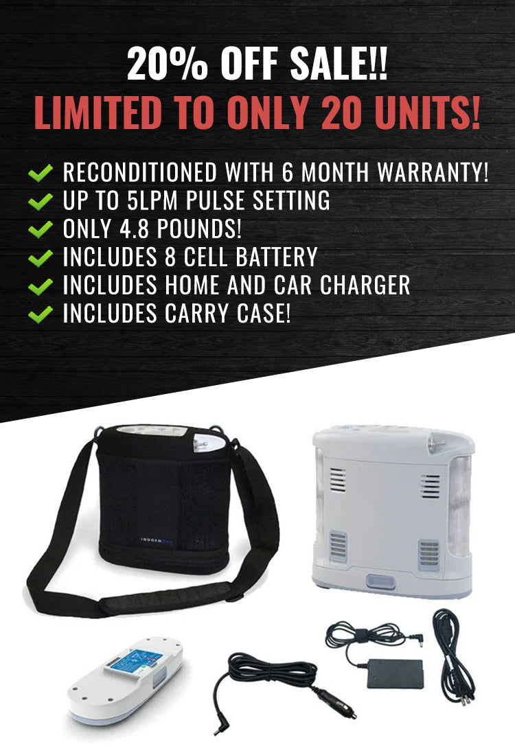 Refurbished & Used Oxygen Concentrators for Sale | Home & Portable