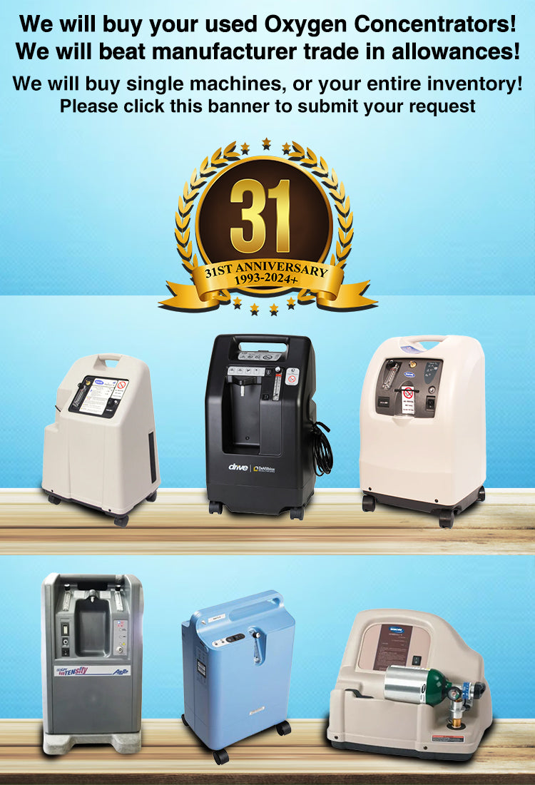 Refurbished & Used Oxygen Concentrators for Sale | Home & Portable